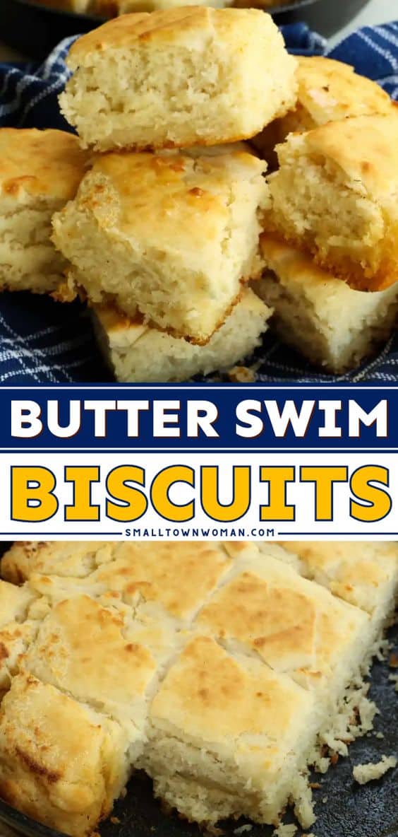 Butter Swim Biscuits - Small Town Woman