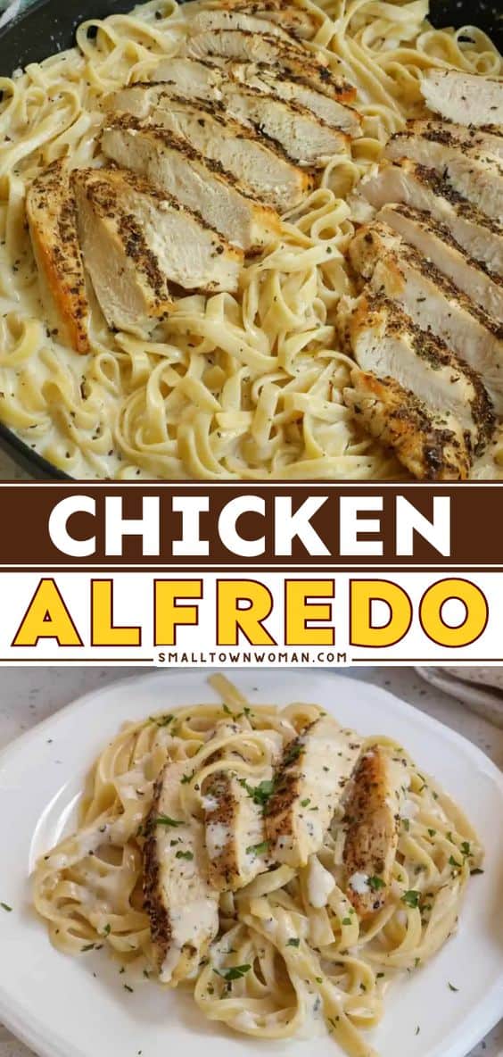 Easy Chicken Alfredo Recipe
