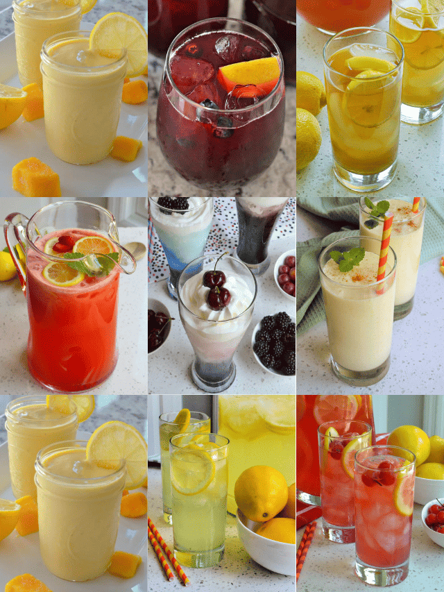 Easy Refreshing Beverages To Enjoy On a Hot Day - Small Town Woman