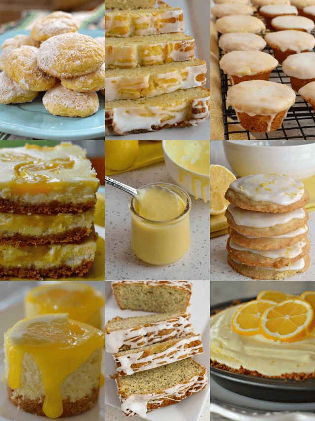 Lemon Dessert Recipes to Enjoy this Spring Season - Small Town Woman