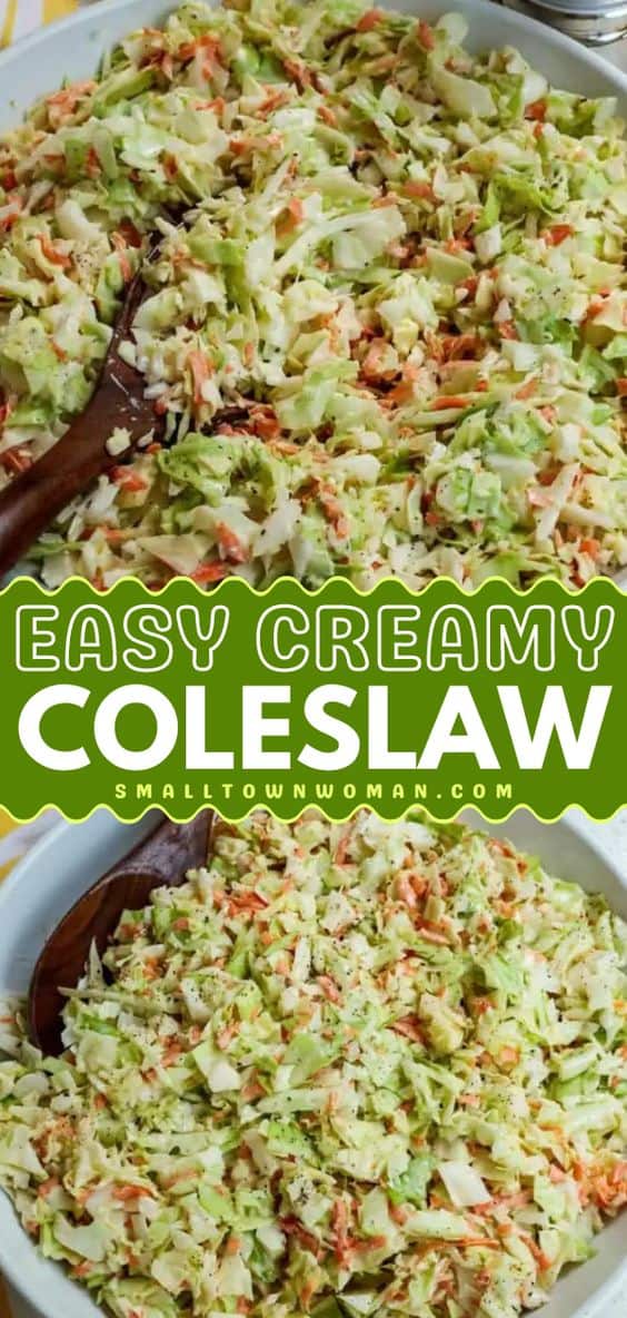 Creamy Coleslaw Recipe (better than KFC)