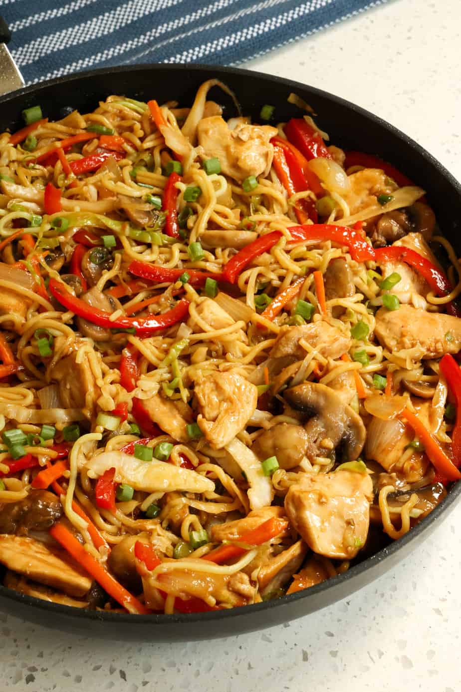 Chicken Lo Mein - Small Town Woman