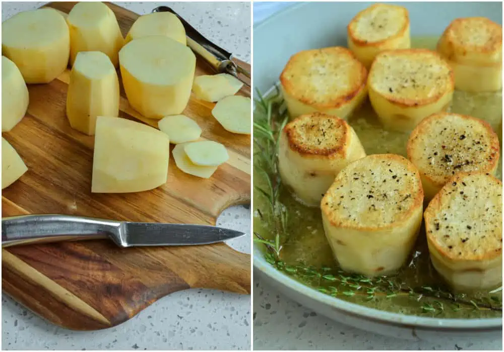 Easy Fondant Potatoes Recipe | Small Town Woman