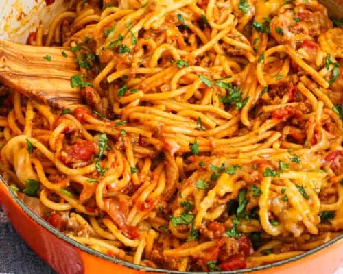 Taco Spaghetti - Small Town Woman