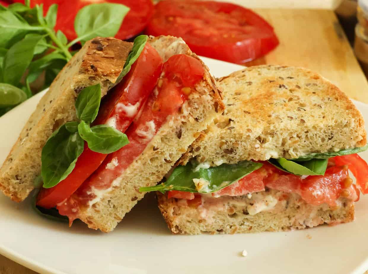Classic Southern Tomato Sandwich