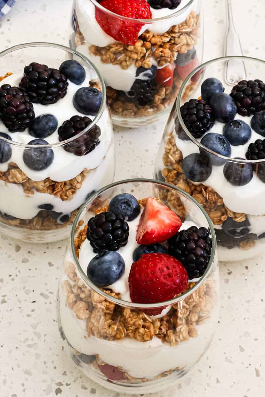 Easy Yogurt and Fruit Parfaits