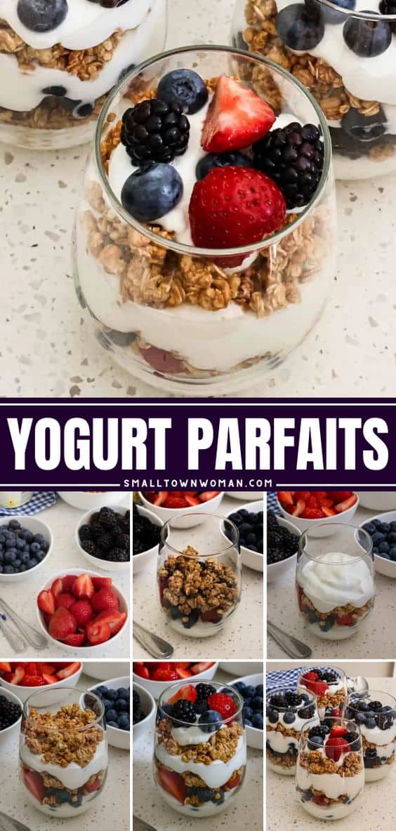 Easy Yogurt and Fruit Parfaits