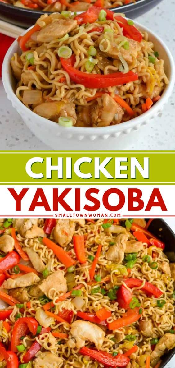 Chicken Yakisoba
