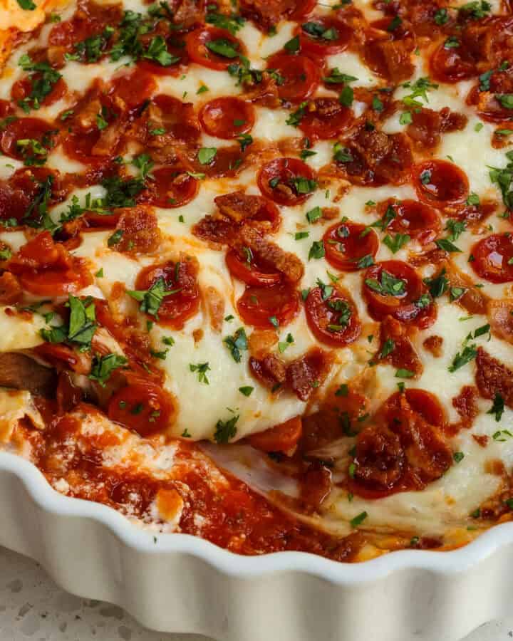 Easy Cheesy Pizza Dip