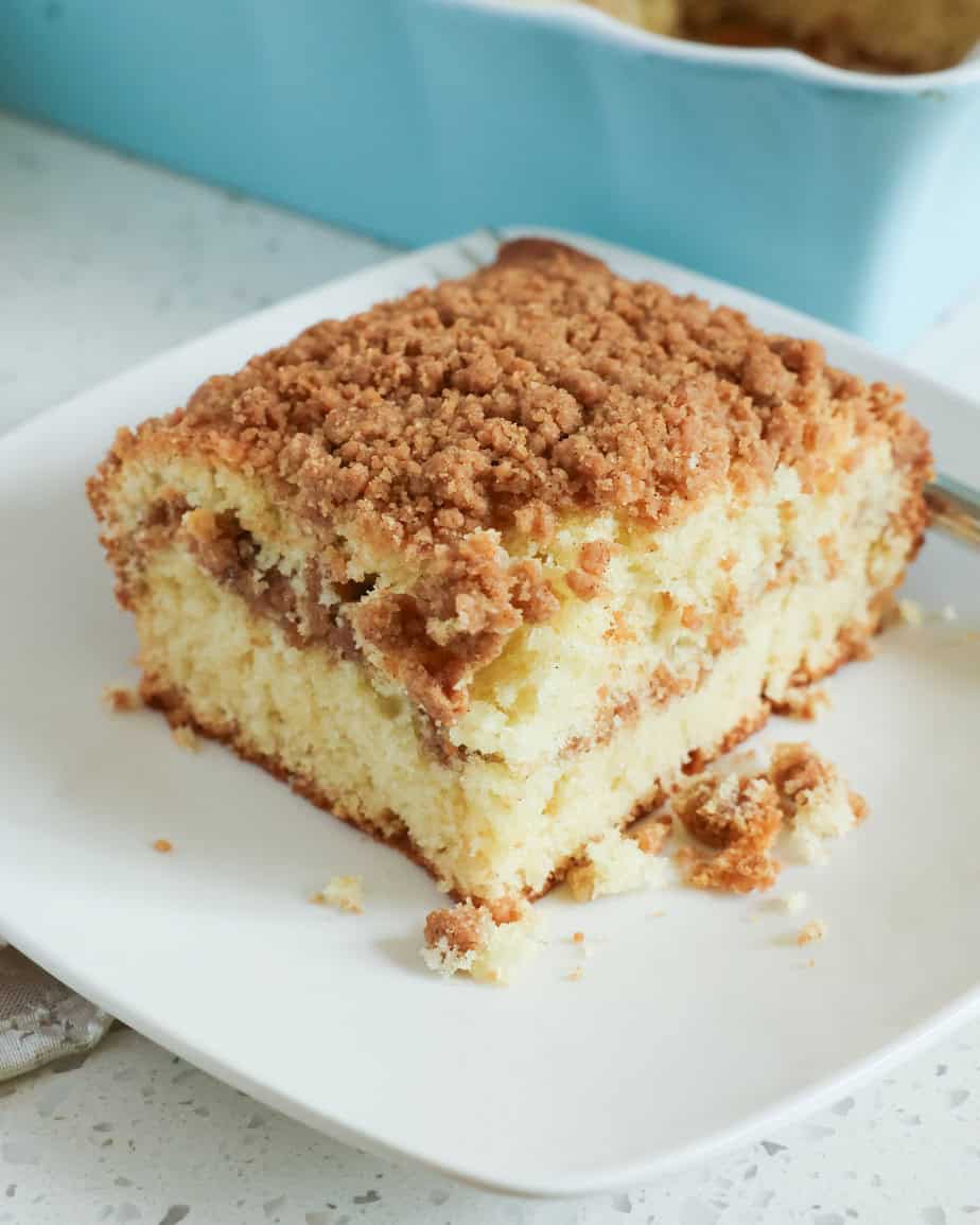 Buttery Crumb Cake New York Style
