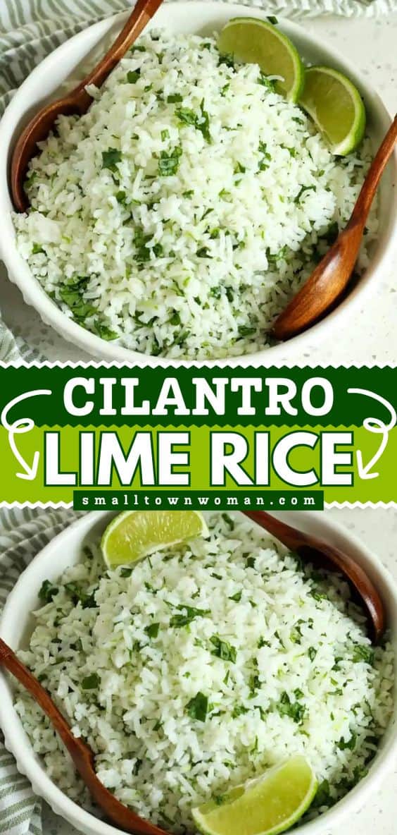 Cilantro Lime Rice - Small Town Woman