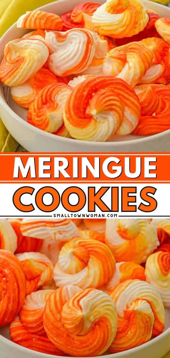 Meringue Cookies - Small Town Woman