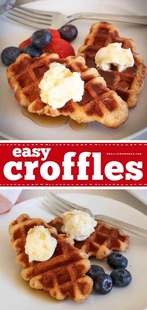 Easy Croffle Recipe (Croissant Waffle)