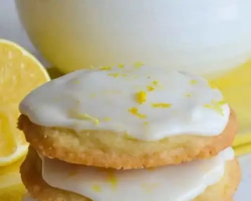 Iced Lemon Cookies