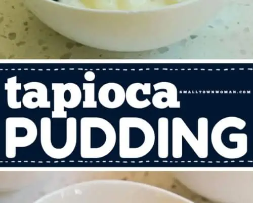 Tapioca Pudding Recipe