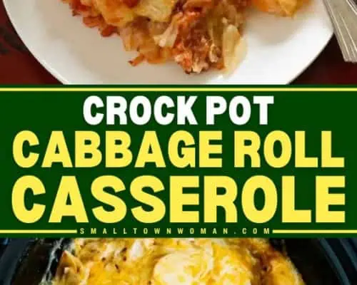 Crock Pot Cabbage Roll Casserole Small Town Woman