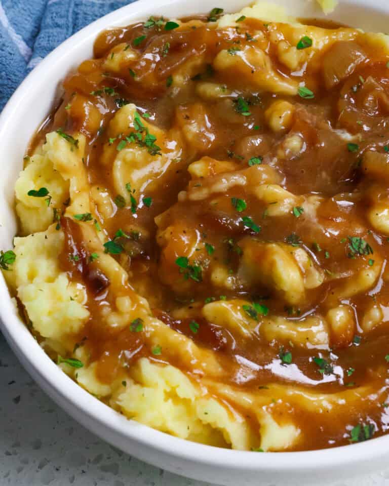 Easy Onion Gravy Recipe