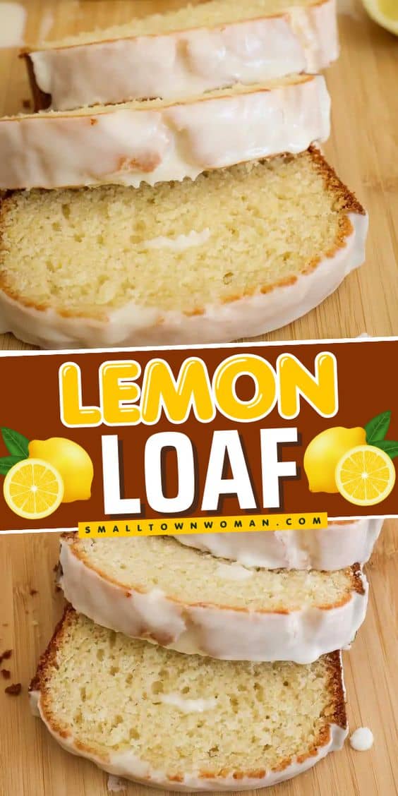 Lemon Loaf with Tangy Lemon Glaze