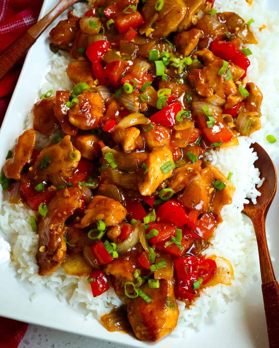 Black Pepper Chicken