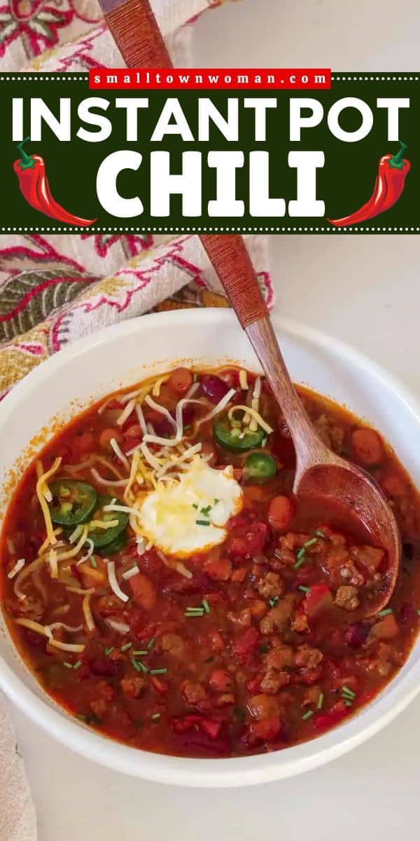Instant Pot Chili Recipe