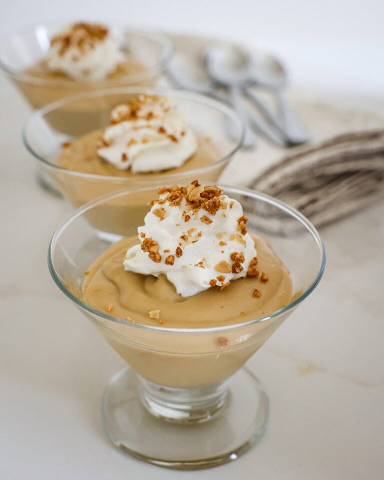 Homemade Butterscotch pudding