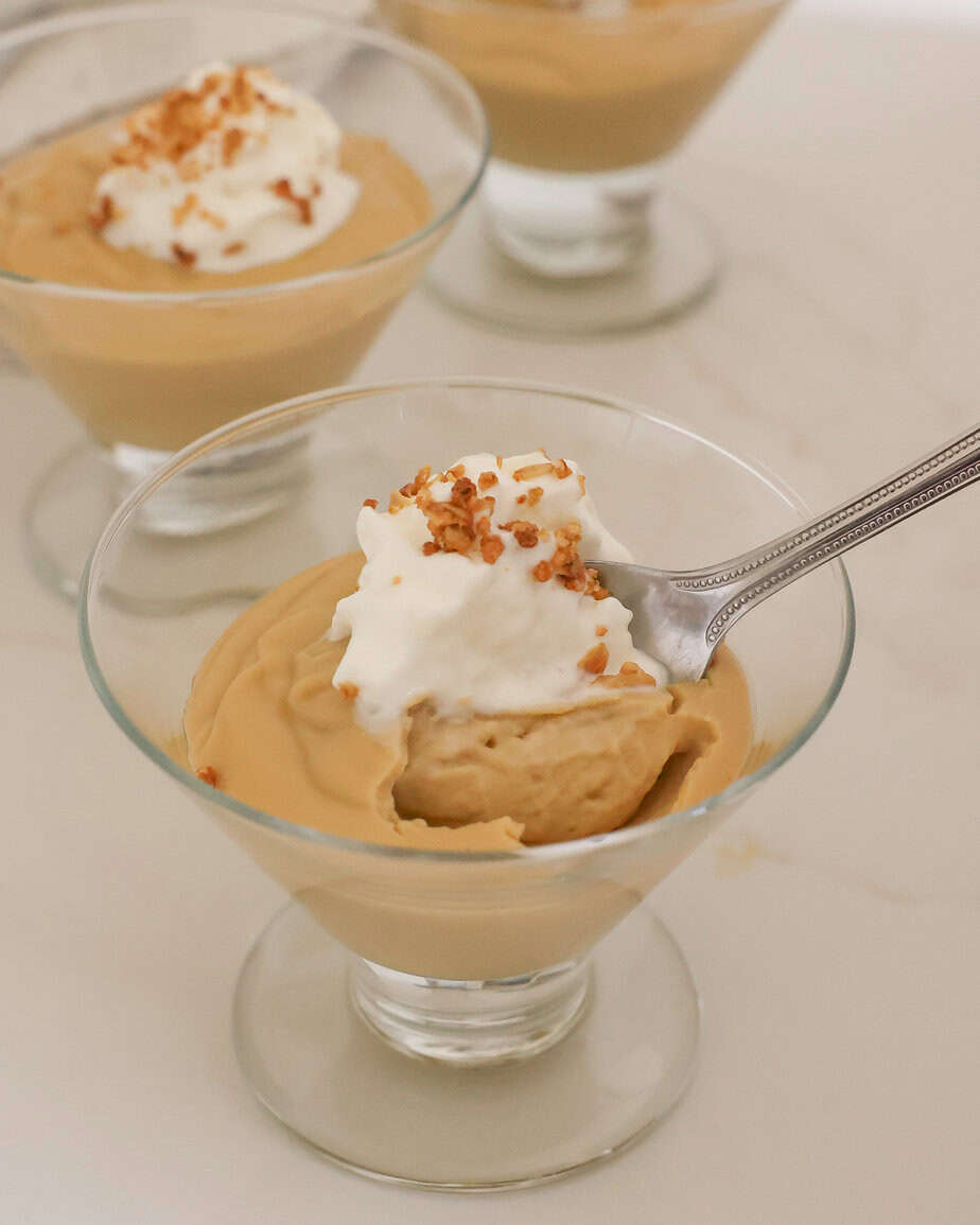 Homemade Butterscotch pudding