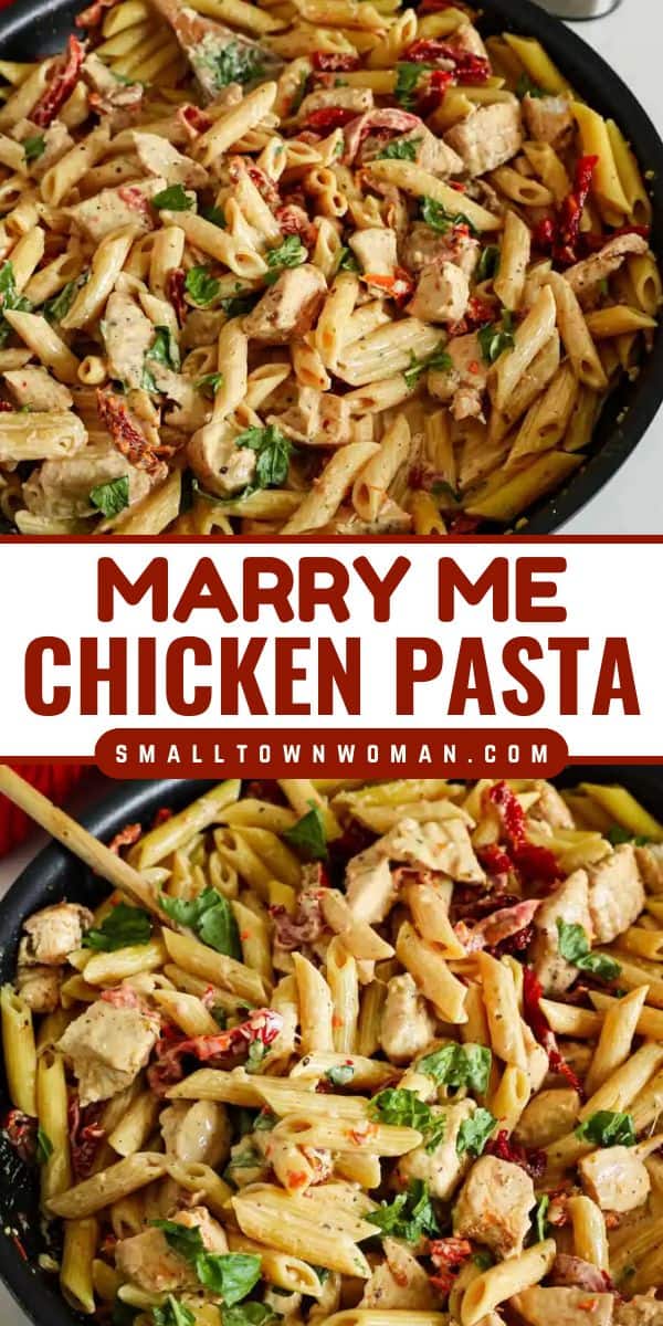 Marry Me Chicken Pasta