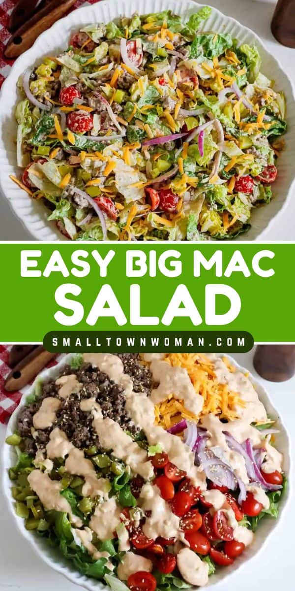 Big Mac Salad Recipe