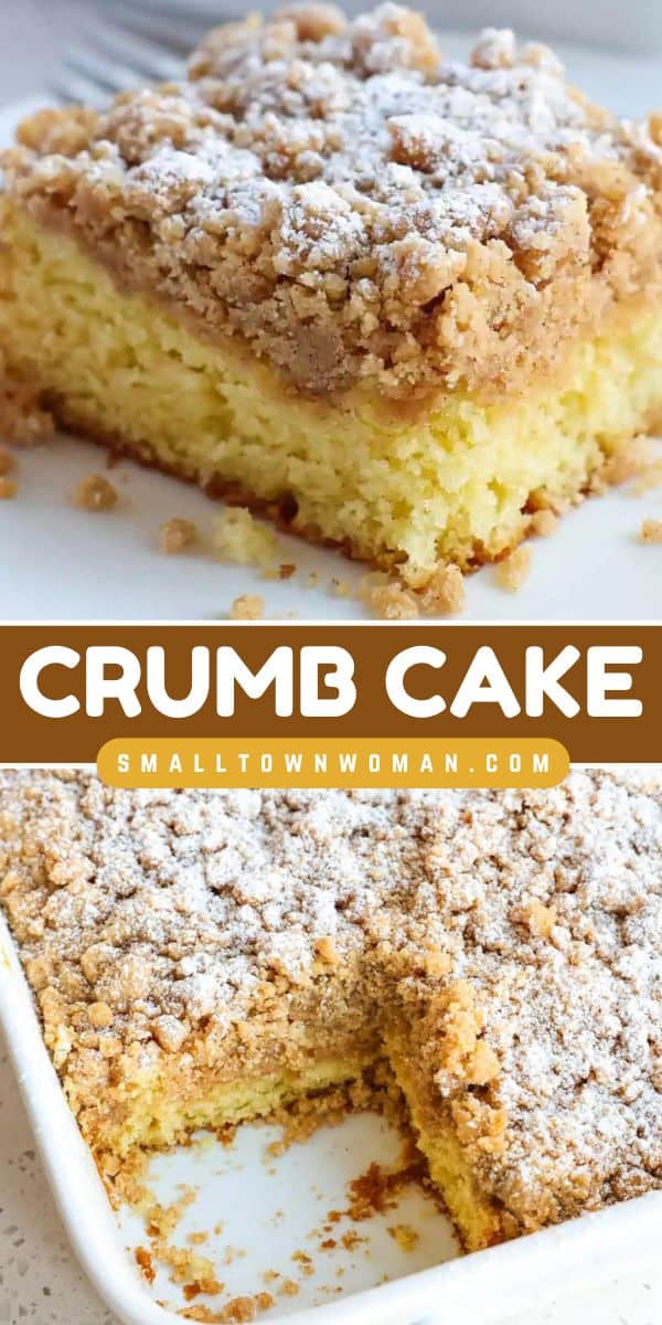 Buttery Crumb Cake New York Style