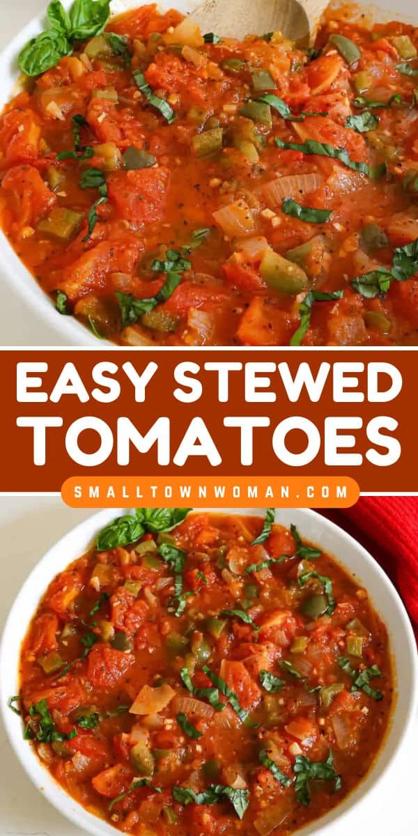 Homemade Stewed Tomatoes Recipe
