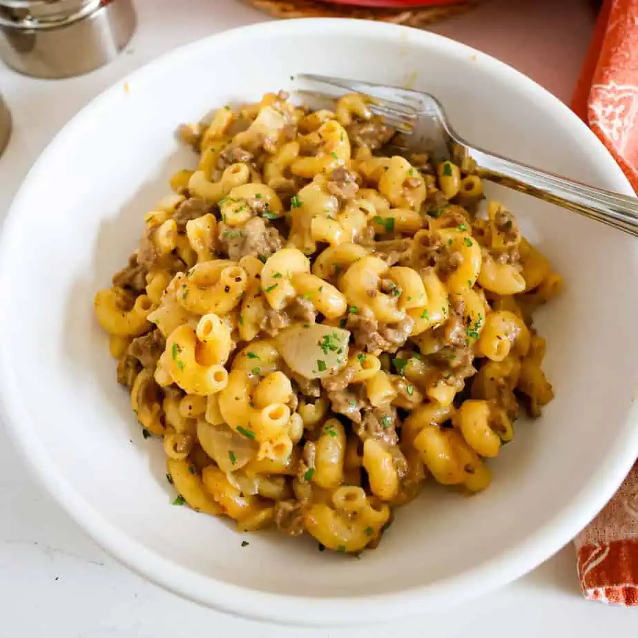 Homemade Cheeseburger Macaroni