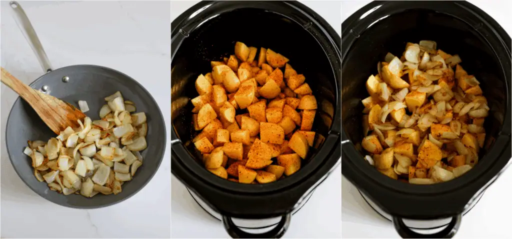 Easy Crockpot Swamp Potatoes