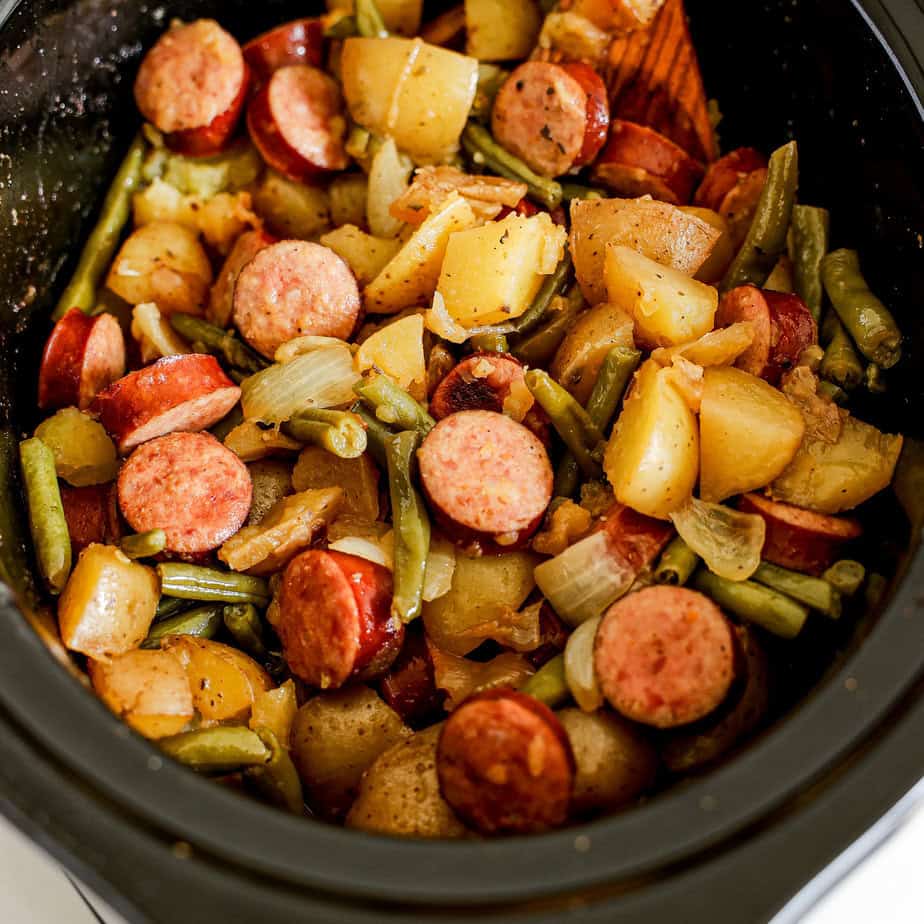 Easy Crockpot Swamp Potatoes