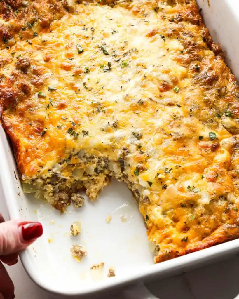 Crescent Roll Breakfast Casserole